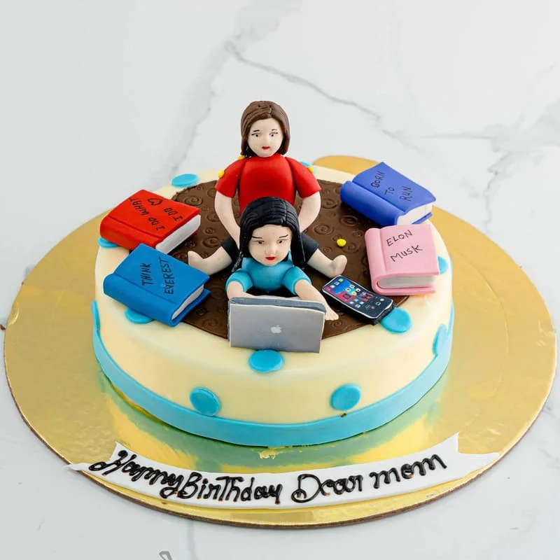 Order Working Mom With Baby Theme Cake Online — Delivery In East Delhi ...